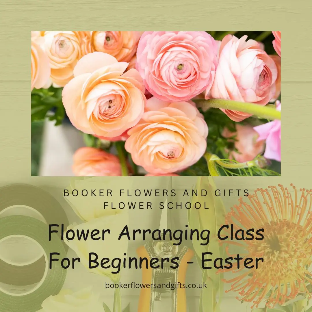 Flower School Liverpool Floristry Lessons | Booker Flowers and Gifts ...